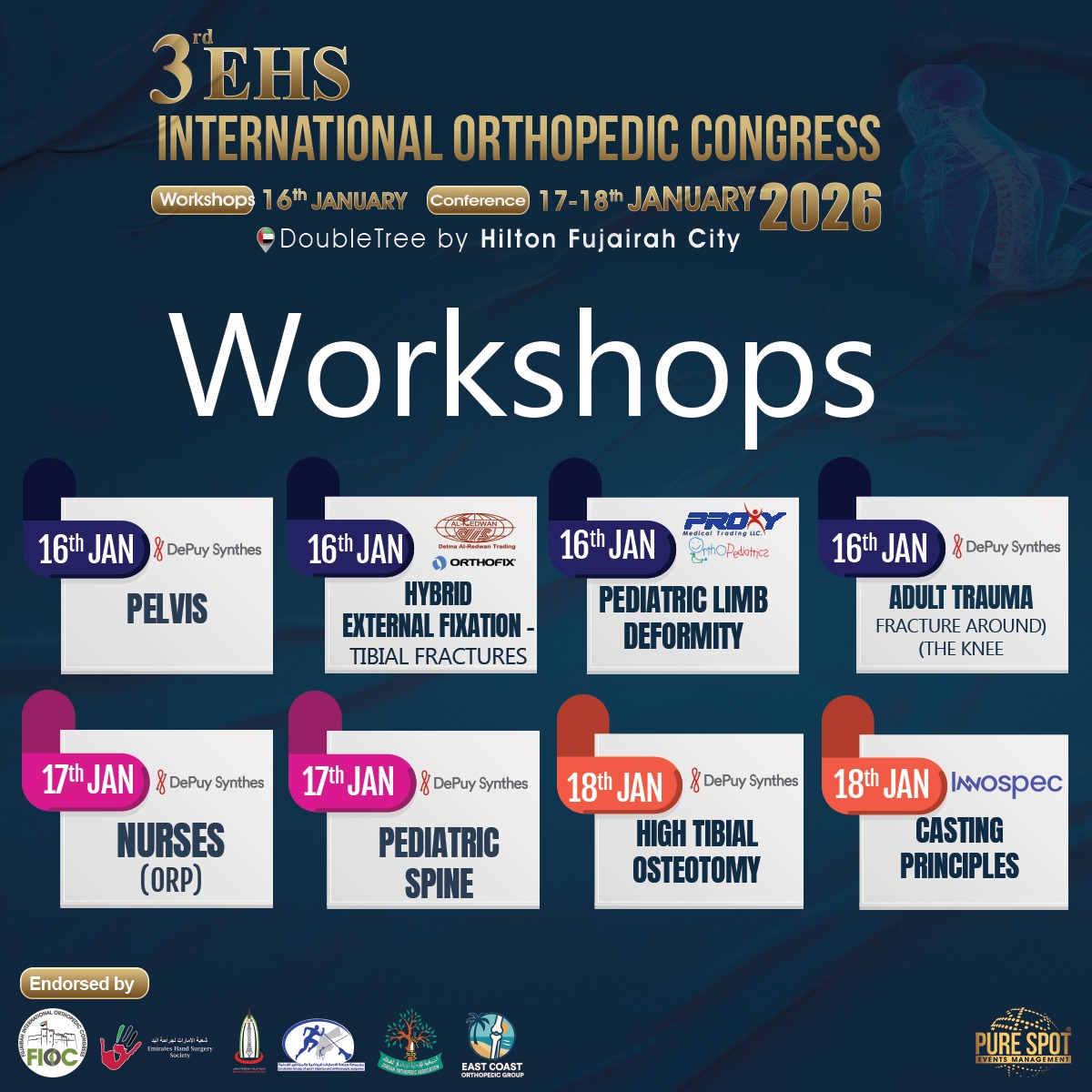 Workshops - Fujairah International Orthopedic Congress